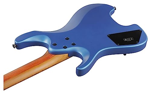 Ibanez Q52 Q Standard Headless Electric Guitar, Laser Blue Matte w/Gig Bag