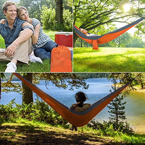 Hammock Portable Double Hammocks,for Hiking、Camping、Backpacking、Travel、Yard、Beach