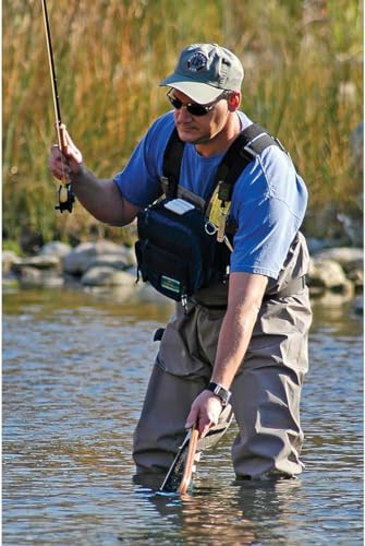 Gear Keeper Net Retractors | Features Various Mounting Options with QC-II Split Ring Accessory | Ideal for Fly Fishing and Kayak Fishing | Made in USA