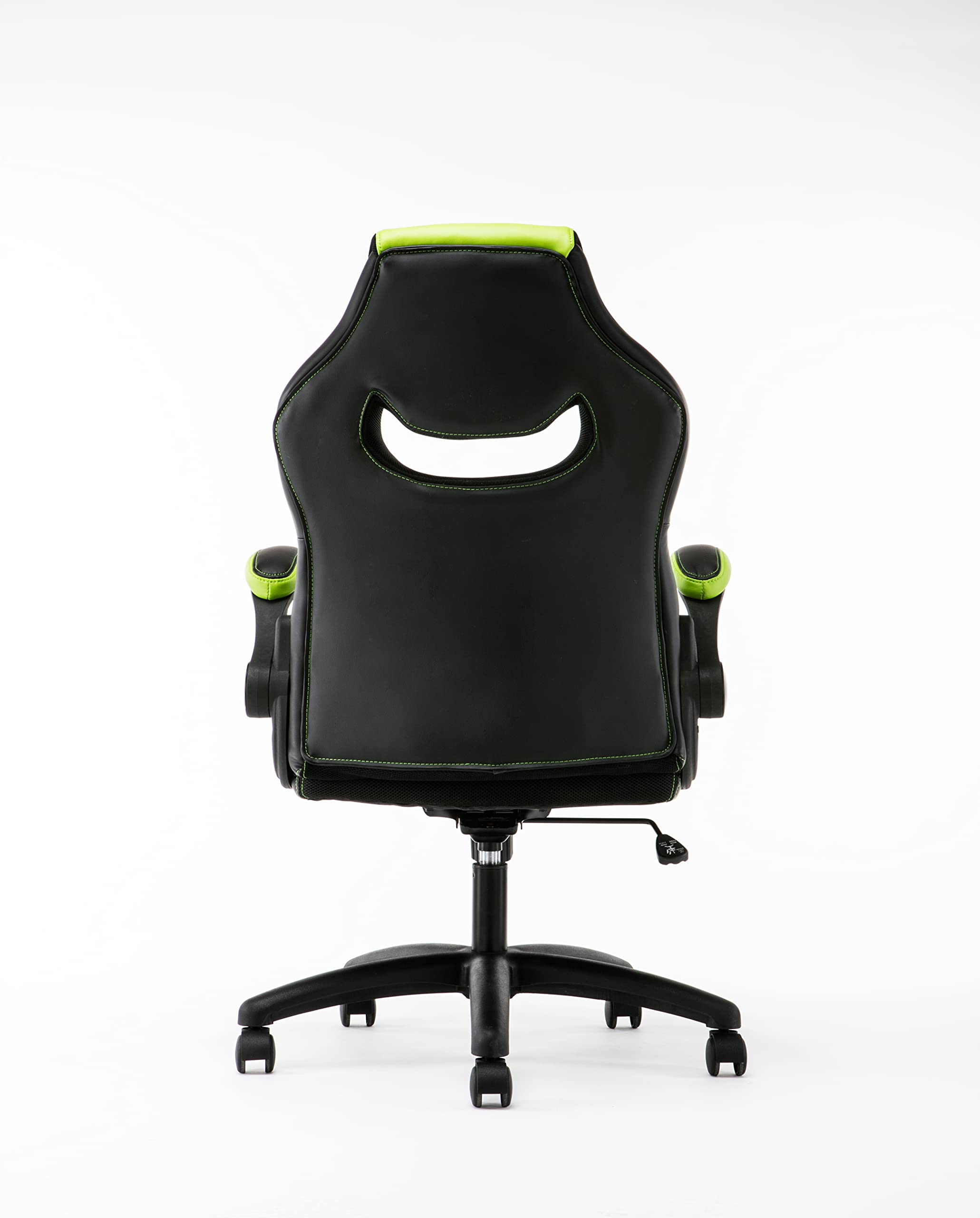 Gaming Chair Executive Computer Office Desk Chair 360°Swivel Flip-up Arms Ergonomic for Lumbar Support