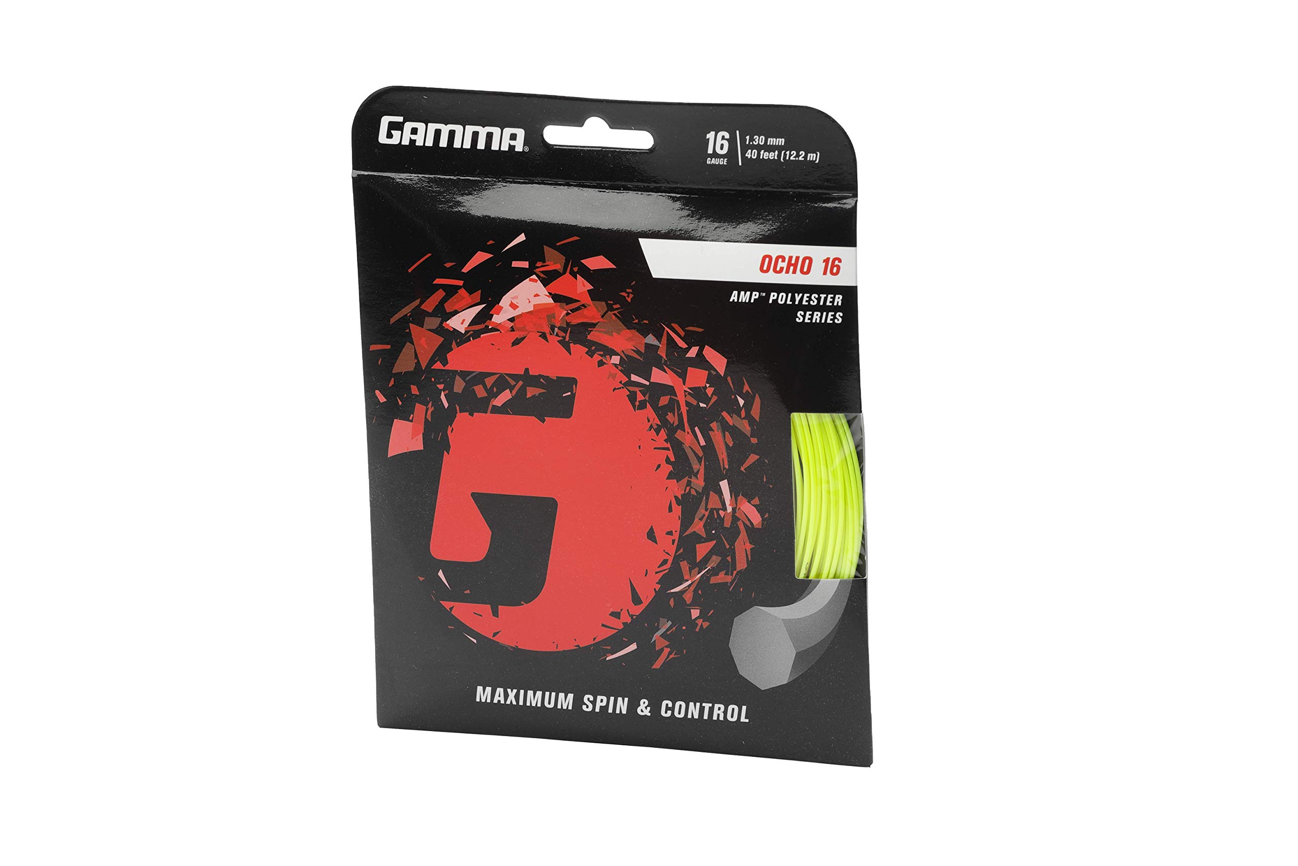 GAMMA unisex adult 16 Gauge AMP OCHO, Neon Yellow, Gauge US