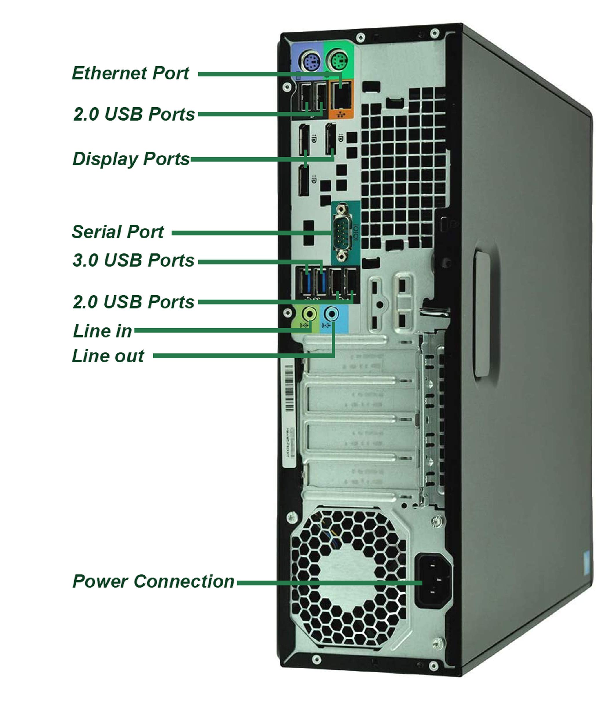 HP ProDesk Z230 SFF Computer Desktop PC, Intel Core i5 3.2GHz Processor, 16GB Ram, 128GB M.2 SSD, 1TB HDD,Wireless Keyboard & Mouse, WiFi | Bluetooth, Windows 10 Pro (Renewed)