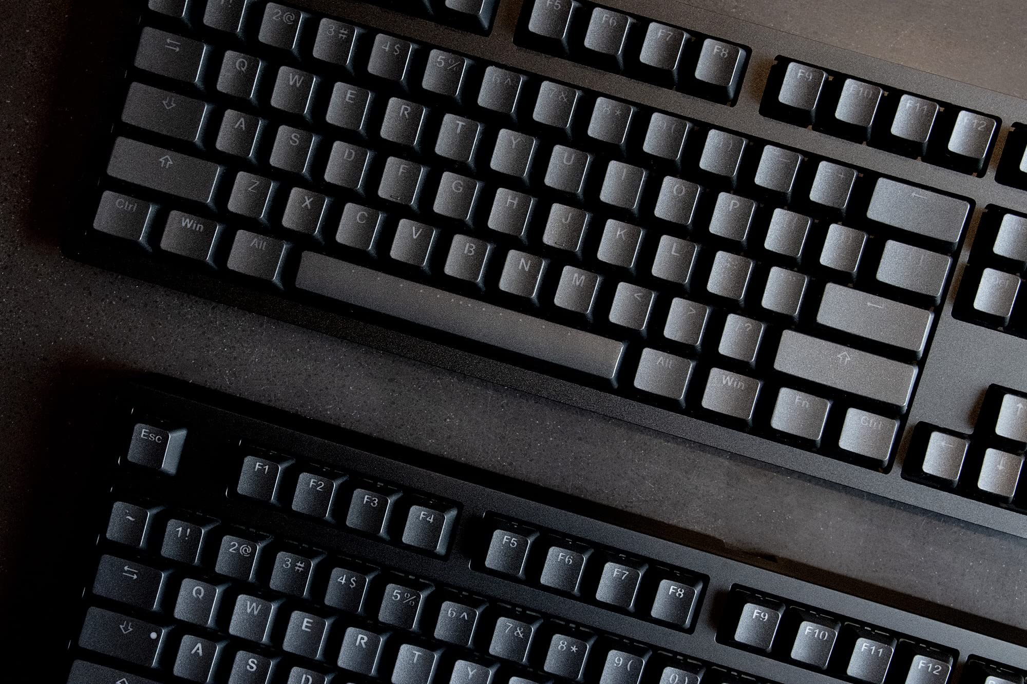 ikbc MF87 v3 RGB LED Backlit Mechanical Keyboard with Cherry MX Brown Switch for Windows and Mac, TKL Computer Keyboards with PBT Double Shot Keycaps, CNC Aluminum Black Color Case, ANSI/US