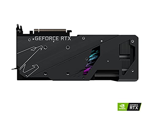 GIGABYTE AORUS GeForce RTX 3080 Master 10G (REV3.0) Graphics Card, Max Covered Cooling, LHR, 10GB 320-bit GDDR6X, GV-N3080AORUS M-10GD REV3.0 Video Card