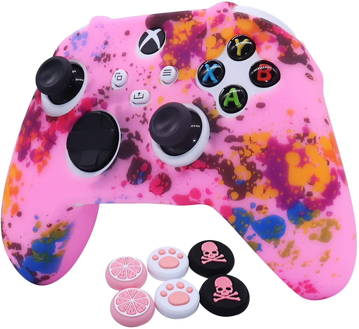 HLRAO Controller Skin,Silicone Cover case Skin Compatiable with Xbox Series Controller.
