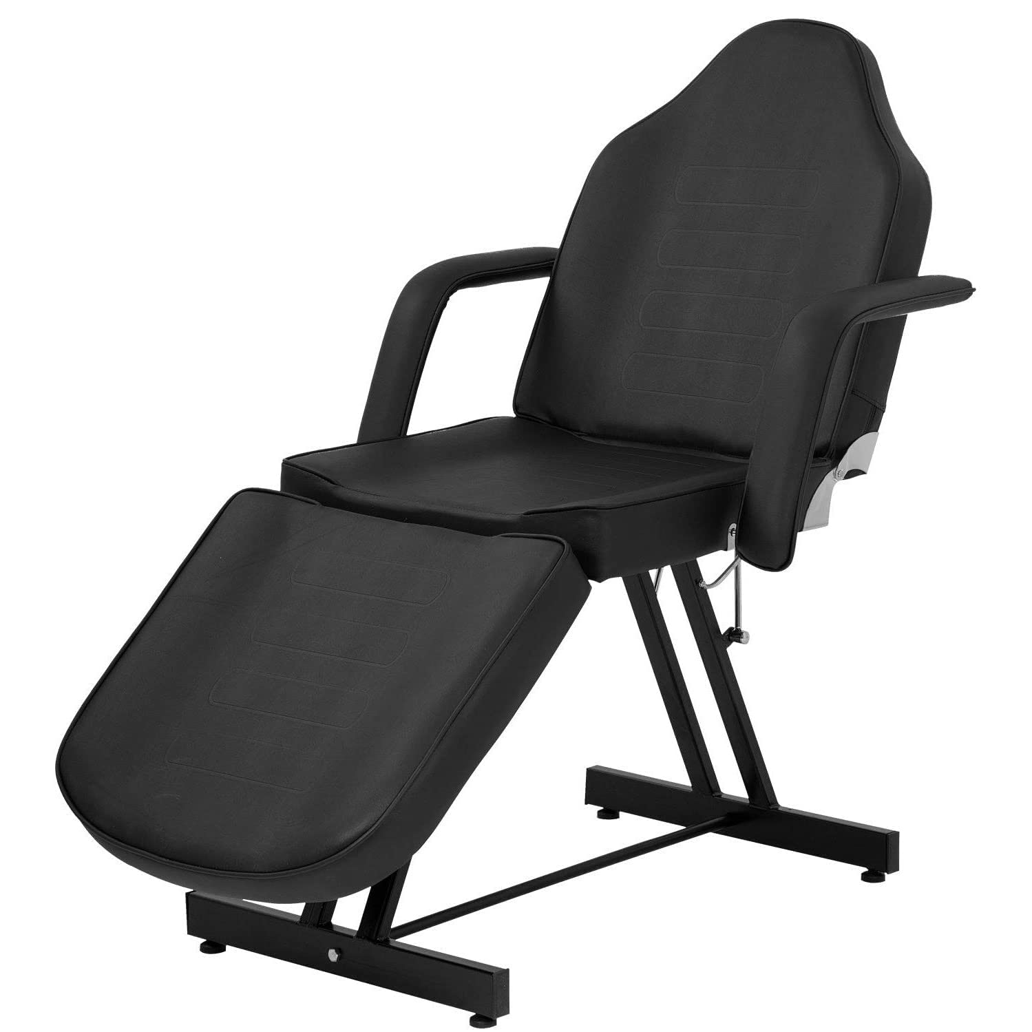 Multipurpose Massage Table Spa Salon Hair Salon Chair Tattoo Chairs72 Inch Long,Adjustable Folding Massage Equipment,Black