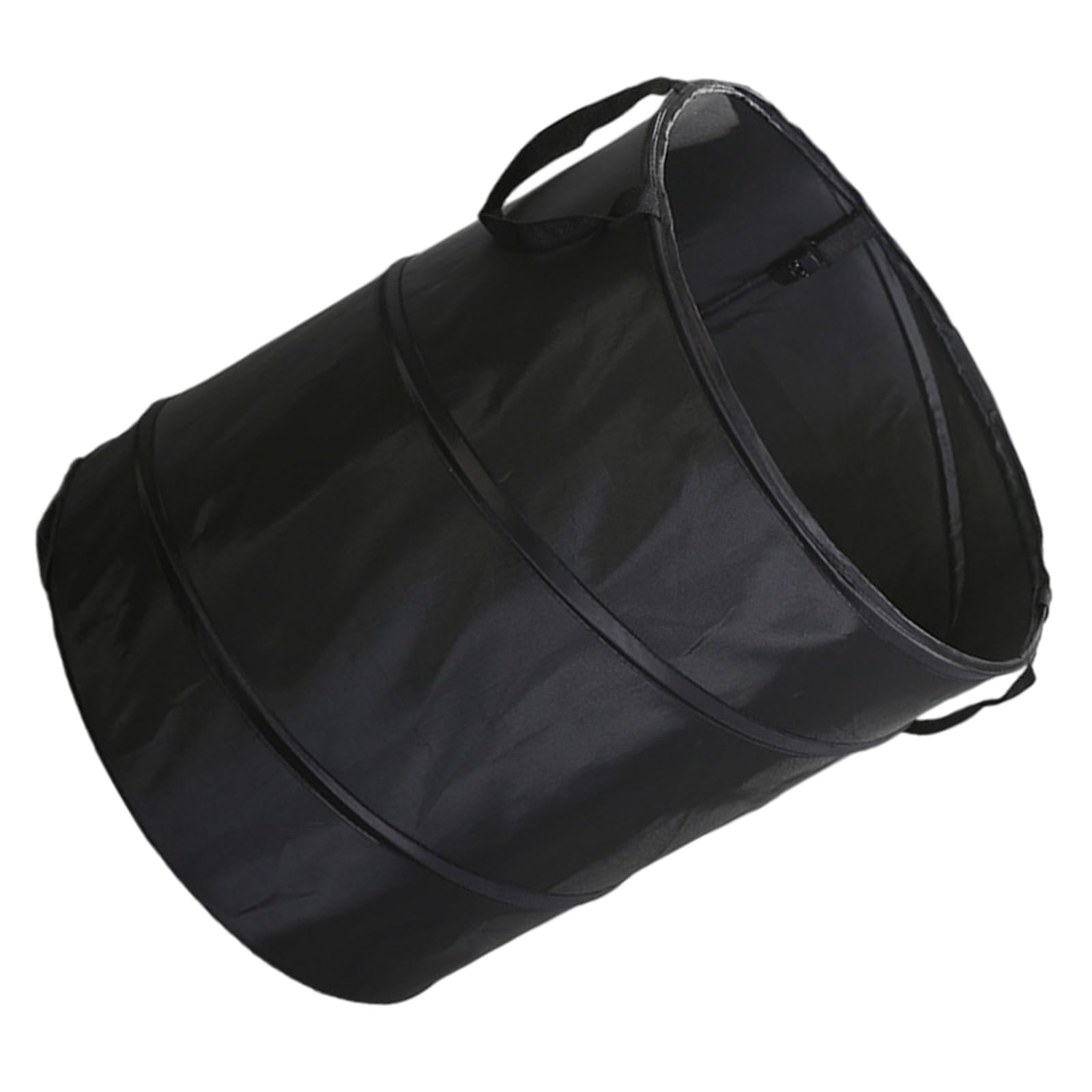 QUETHEDS Folding Trash Can Camping Garbage Bin Home Toy Clothing Storage Container Round Bucket Camping Container Easy to Install