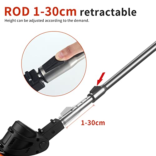 Weed Wacker Battery Powered ,Electric Weed Wacker 21v Cordless Weed Eater with Battery and Charger for Weed-Wacking Grass and Yard