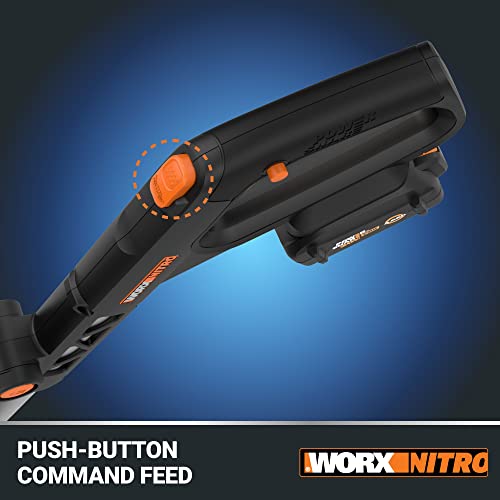 Worx Nitro 20V Brushless 13” Cordless String Trimmer - WG173 (Battery & Charger Included)