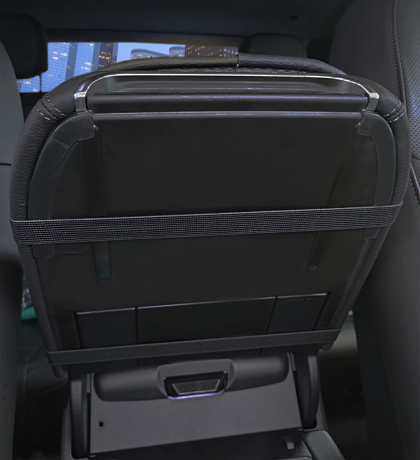 FUNOJOY Car Armrest Cover for Women Blue Diamond Rhinestone Bling Car Accessories Car Decor for Women