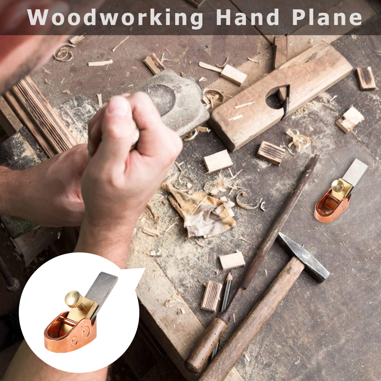 generic Violin Maker Hand Tool Luthier Hand Planer Tool Mini Woodworking Hand Planer Tool for Musical Instrument