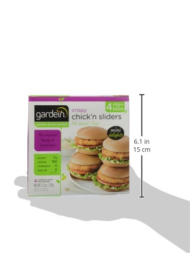 Gardein Plant-Based Chick'n Sliders, Vegan, Frozen, 11.3 oz. 4-Count