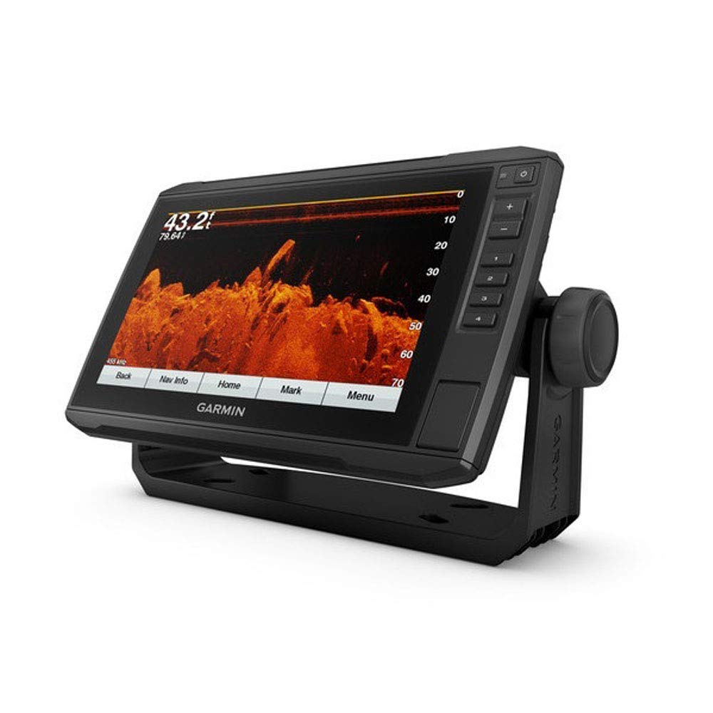 Garmin ECHOMAP Plus 93SV with GT52 Transducer, LakeVu g3, Sunlight-Readable 9", Chirp ClearVu, Chirp SideVu (010-01901-05)