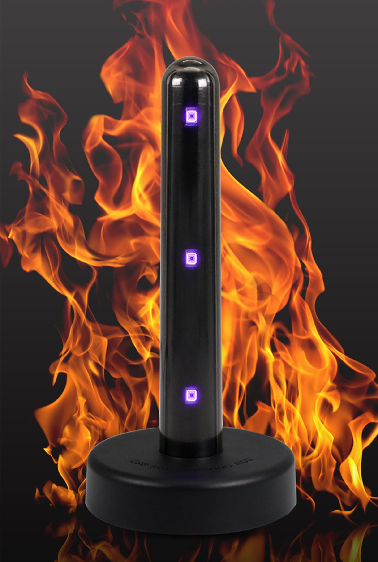 USB Stand-Type Mini Heater Heating Rod Toys Heater Heating Stick Warmer Rod with UV LED,Automatic Temperature Control to 42-46℃,Not for Room/Office Heating