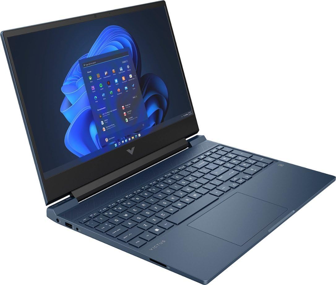 HP 2023 Newest Victus Gaming Laptop, 15.6" 144 Hz Display, Intel Core i5-13420H Processor, NVIDIA GeForce RTX 3050 Graphics, 64GB RAM, 2TB SSD, Backlit Keyboard, Wi-Fi 6, Windows 11 Home
