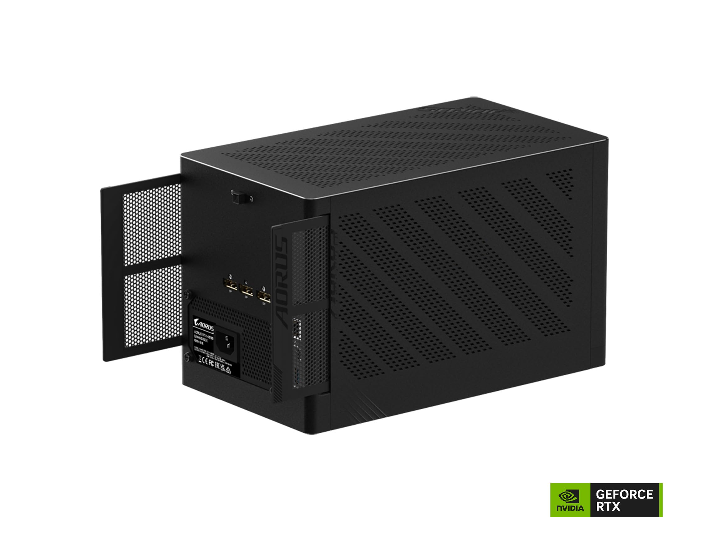 GIGABYTE AORUS RTX 4090 Gaming Box eGPU, WATERFORCE All-in-One Cooling System, Thunderbolt 3, GV-N4090IXEB-24GD External Graphics Card