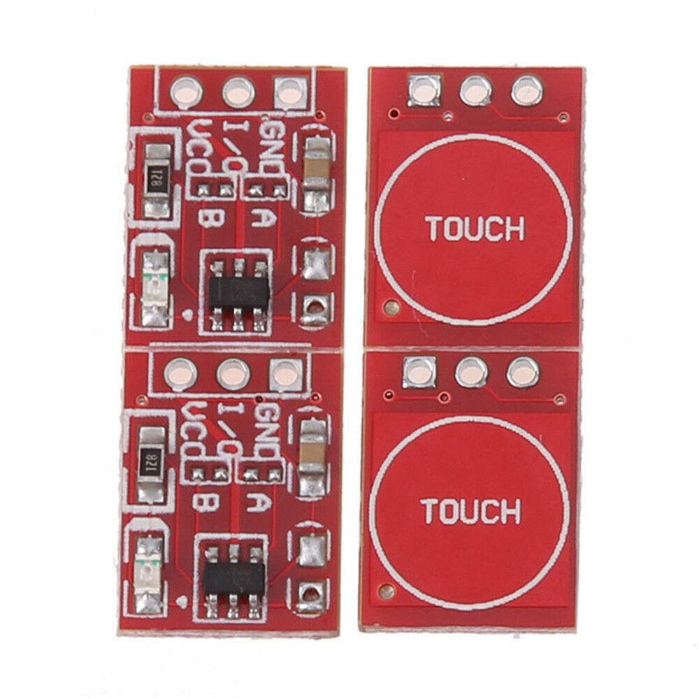 Gump's grocery 10PCS TTP223 Capacitive Touch Switch Button Self-Lock Module for Arduino
