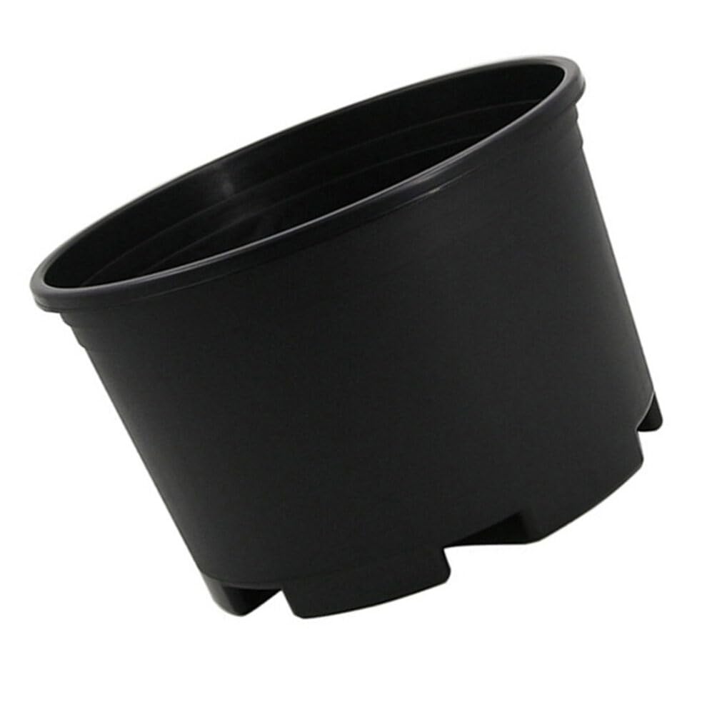 GANAZONO Flower Pots Flower Garden Pot Plant Round Cylinder Plastic Plant Pots