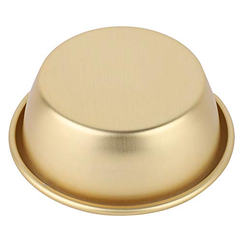 Ramen Pot, Aluminum Alloy Korean Ramen Cooking Pot With Lid Handmade Rustproof Double Handle Design Pot for Kitchen(16cm)