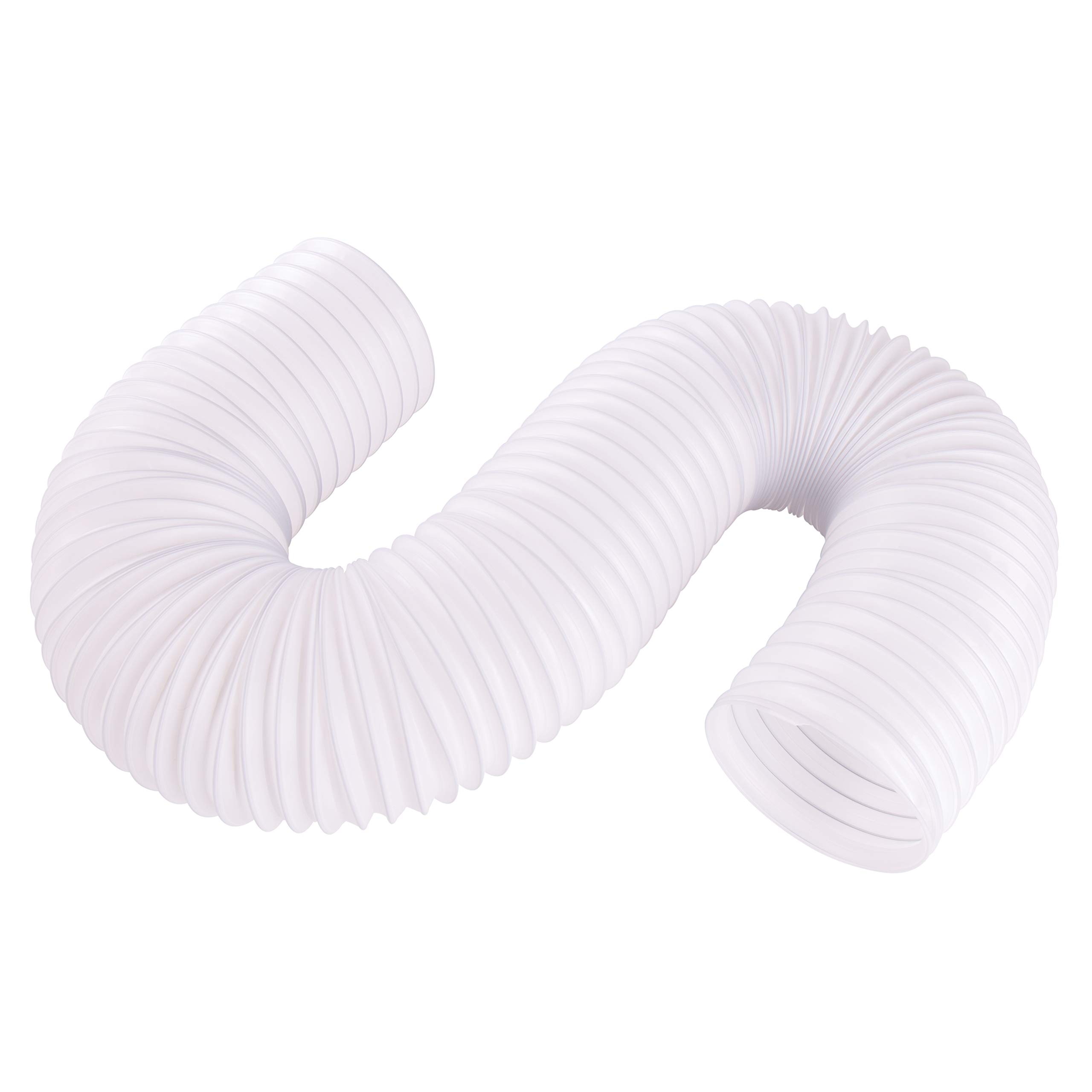 GSM Brands Portable Air Conditioner Exhaust Hose - 5 inch in Diameter Size - 59 inch Long - Universal Flexible Counter Clockwise - Room Air Conditioners