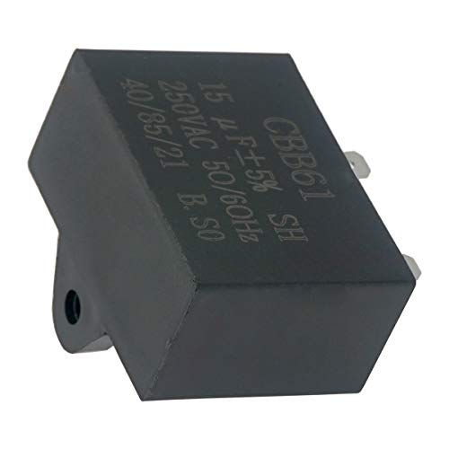 Siwdoy 297286803 Refrigerator Run Capacitor Compatible with Frigi-daire Electrolux Refrigerators Replaces 218909915 216985001