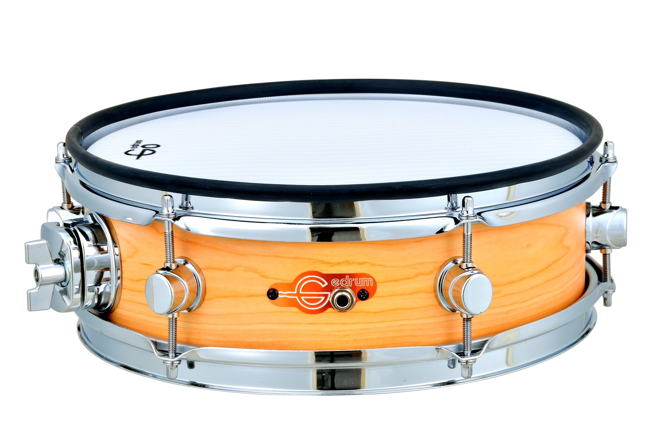 Goedrum GED12 12 Inch Electronic Snare Drum Color Wood/Metal Drum Shell