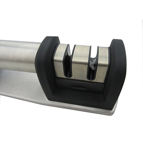 Harpow 2 stages Kitchen knife sharpener Knives Scissors Blade Sharp Tool