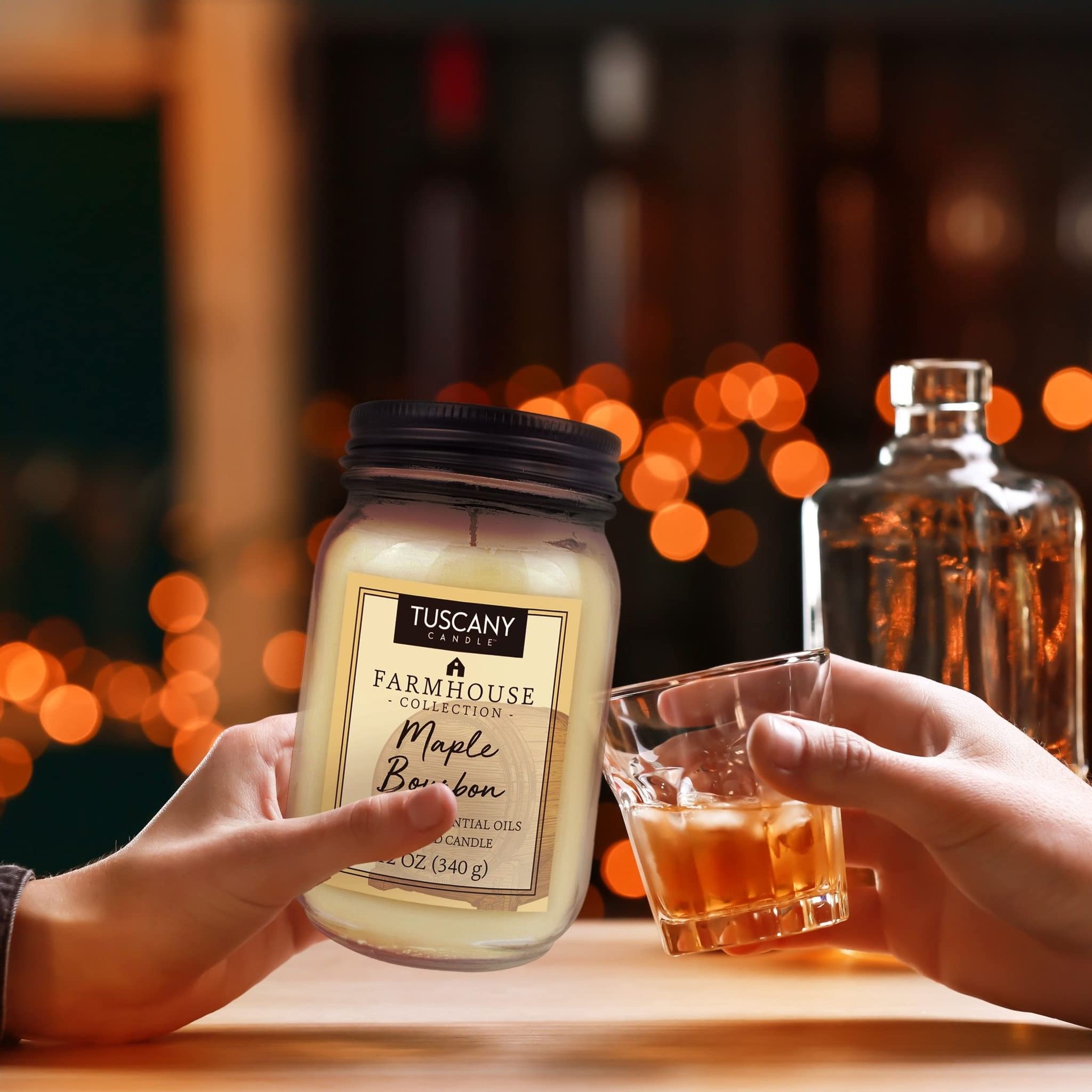 Tuscany Candle™ Farmhouse Collection (Maple Bourbon) - 12 Oz - 2-Pack