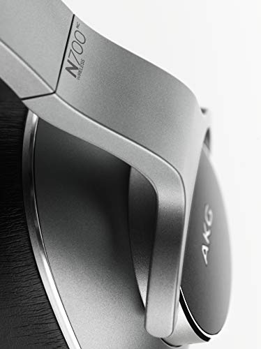 Samsung AKG N700NC Over-Ear Foldable Wireless Bluetooth Headphones, Active Noise Cancelling Headphones - Silver (US Version)