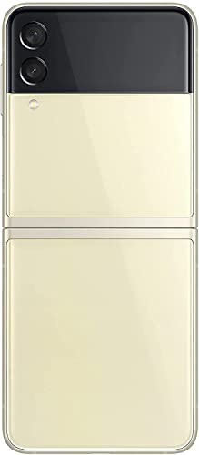 SAMSUNG Galaxy Z Flip 3 5G Cell Phone, Factory Unlocked Android Smartphone, 128GB, Flex Mode, Super Steady Camera, Ultra Compact, US Version, Cream