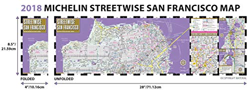 Streetwise San Francisco Map - Laminated City Center Street Map of San Francisco, California (Michelin Streetwise Maps)