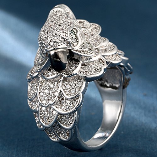 Ginger Lyne Collection Polly Cockatoo Bird Lover Ring Size 12