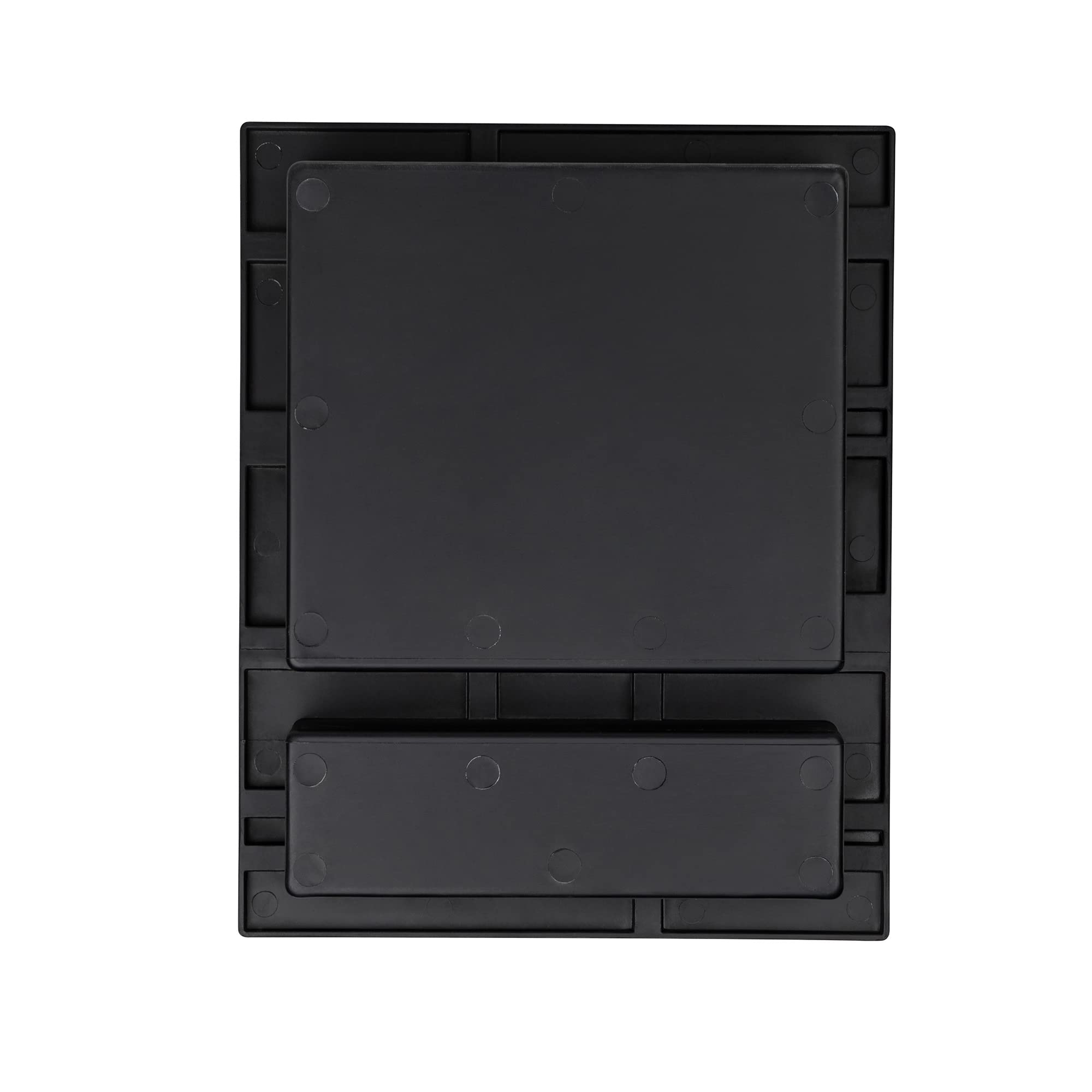 Woodbridge Ready for Tile Shampoo Soap Single Niche 16" x 20", SW1620S Shelf,Black
