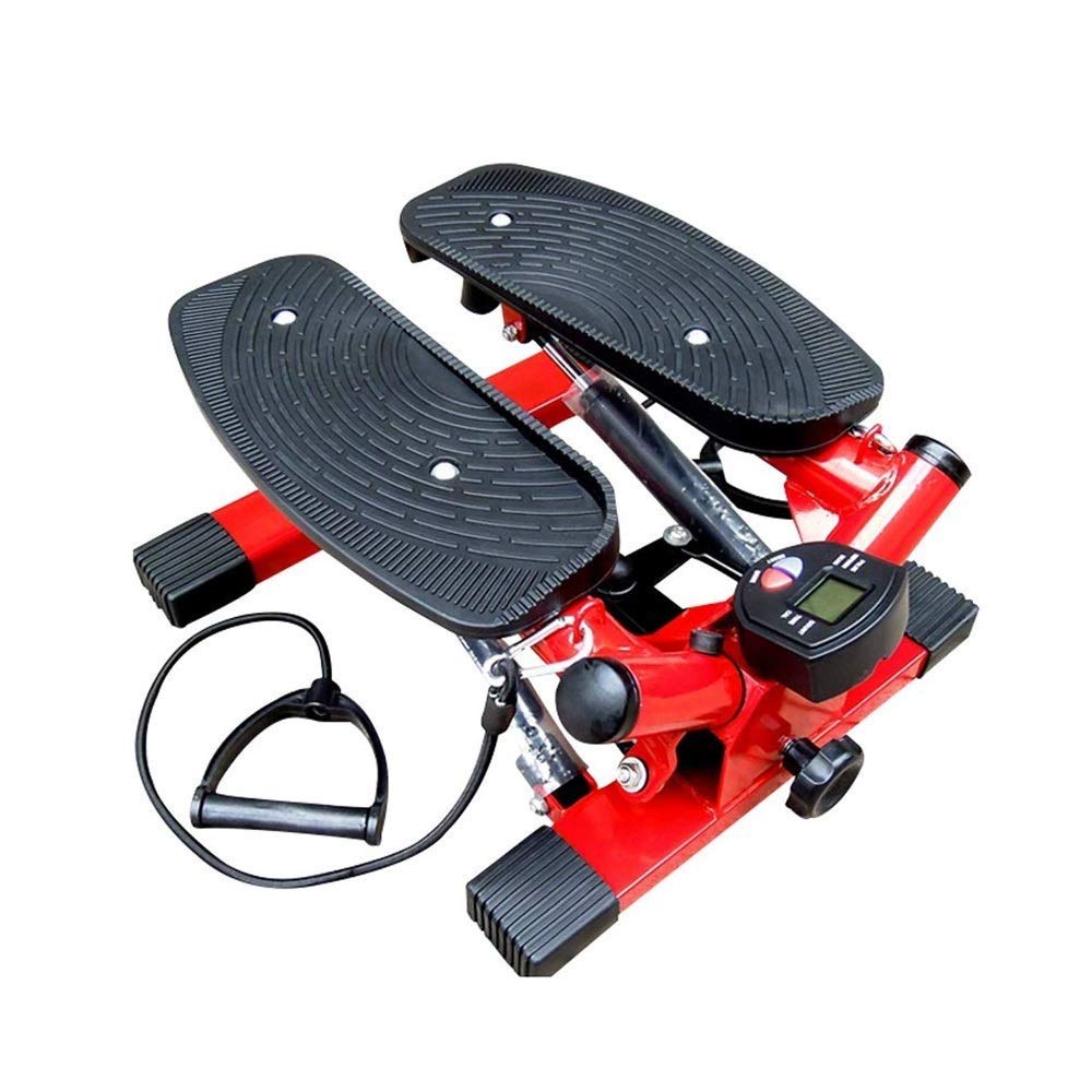 GRETD Adjustable Mini Stair Stepper Exercise Equipment Step Machine with Twisting Action