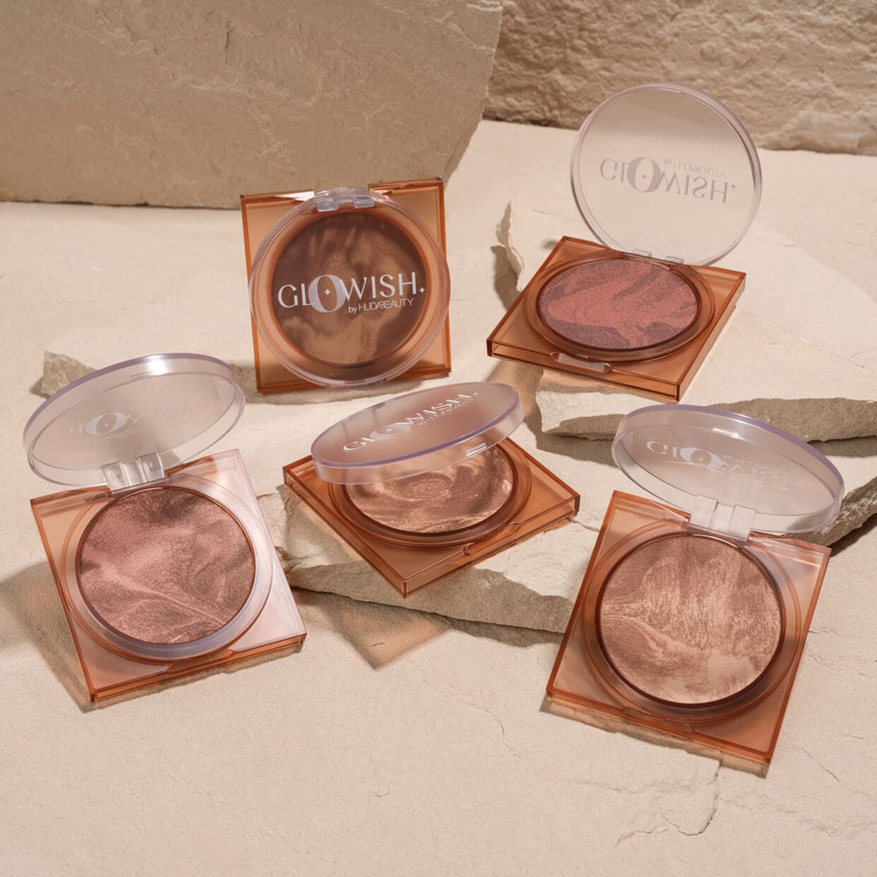 HUDA BEAUTY GloWish Soft Radiance Vegan Bronzing Powder 02 Medium