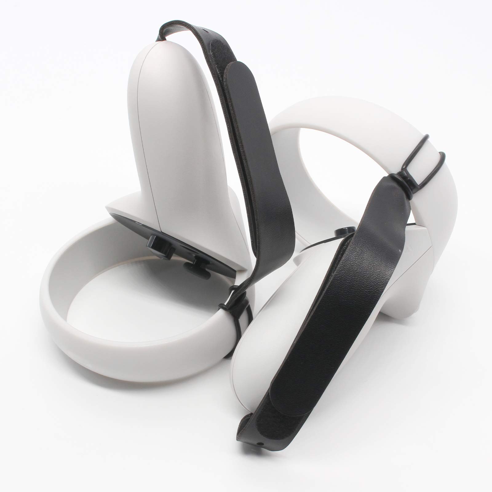 Grips Knuckle Strap for Oculus Quest 2 Touch Controller Accessories, Adjustable Fixing Strap with Nylon Magic Tape (1 Pair)