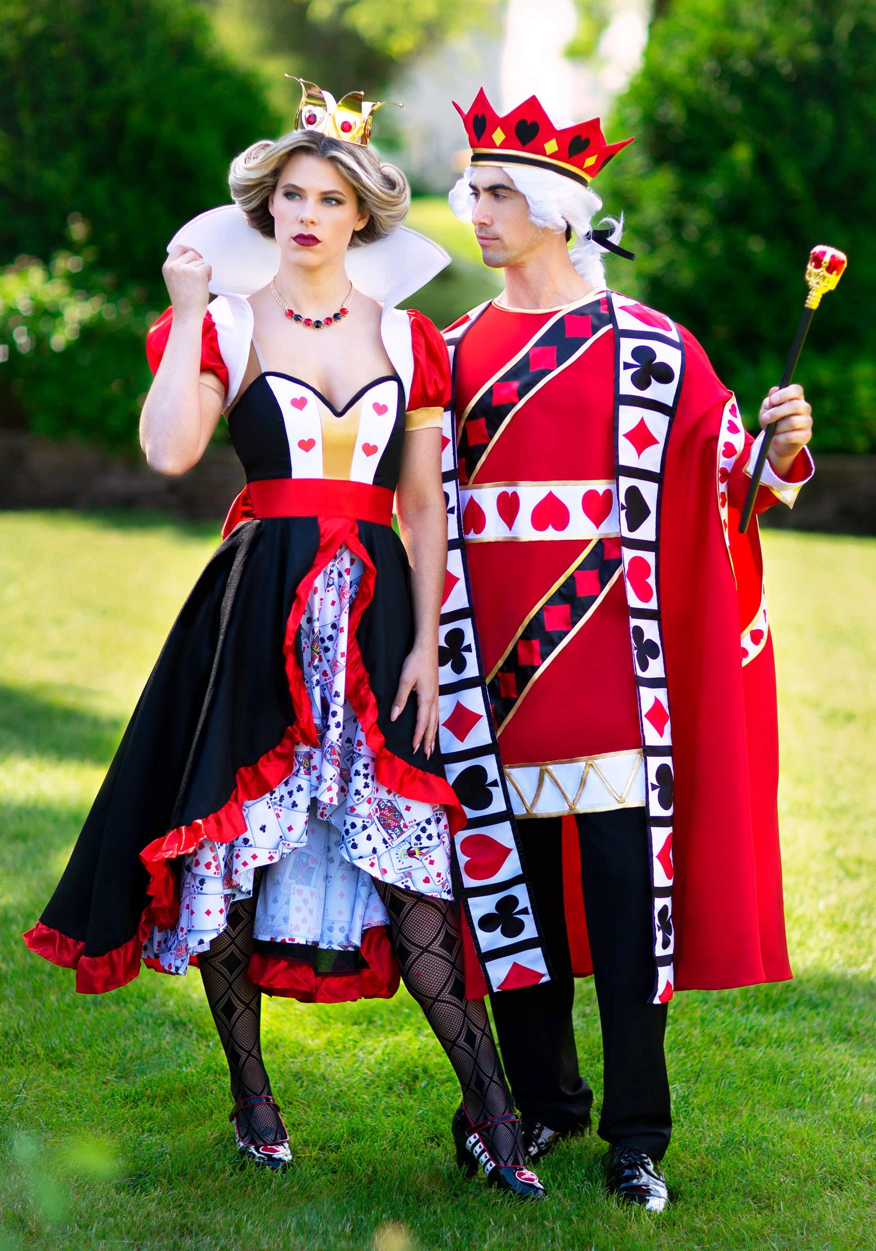 Fun Costumes Men's Plus Size King of Hearts 3X