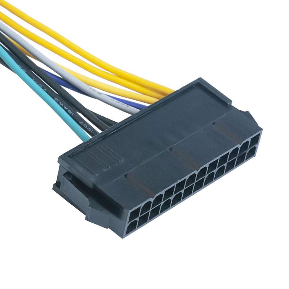 IESTAR Main Power 24 pin to 8 pin ATX Power Supply Adapter Cable for DELL Optiplex 3020 7020 9020 Precision T1700