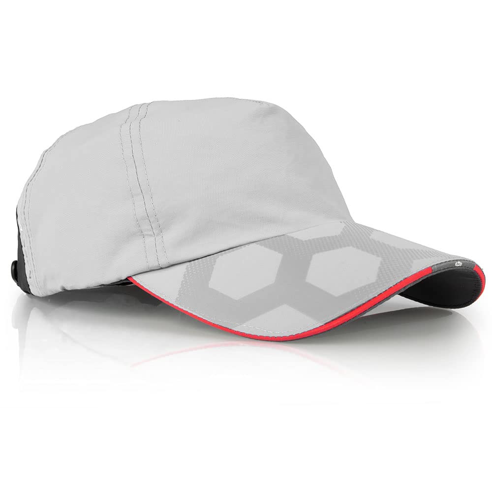 Gill Race Cap - 50+ UV Sun Protection - Silver