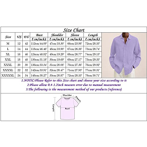 Mens Green Linen Shirt Male Summer Cotton Linen Solid Casual Plus Size Baggy Shirt Mens Spread Collar Long Sleeve