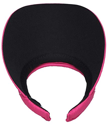 Glove It Bling Visor, Ladies Visor Hat, Sun Visor for Women, Golf Visor, Visor for Running, Tennis, Beach, Pink Bling Slide ON Visor
