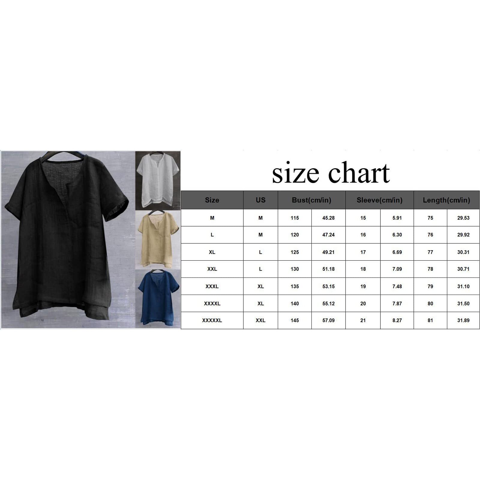 Mens Short Sleeve Shirts Linen Button Down Beach Yoga Casual Summer Shirts Cuban Camp V Neck Solid Shirt Tops(A2/Dark Blue,4XL)