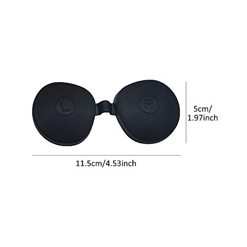 GEZICHTA VR Silicone Lens Protect Cover Dust Proof Cover for Oculus Quest 2 Accessories, Easy to Clean Protective Sleeve