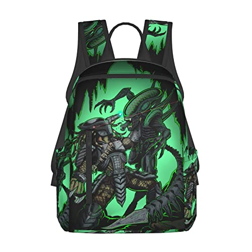 JCAKES Travel Camping Work Backpack for Womens/Mens Gifts Classic Daypack Funny Anime Computer Bag