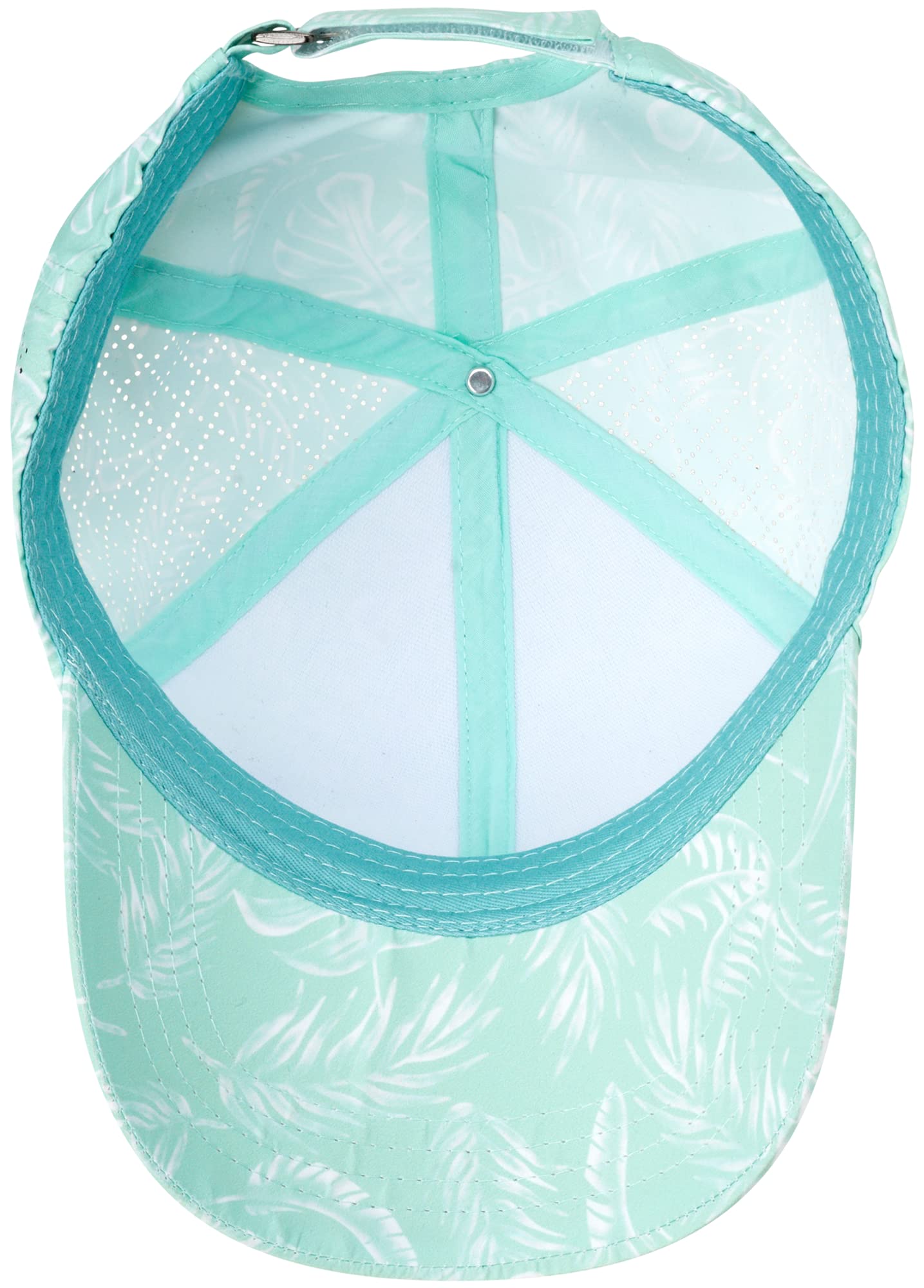 Hurley Women's Baseball Cap - Bayshore Strap-Back Hat, Size One Size, Jade Aura