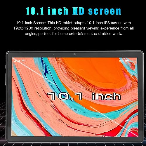 Jectse 10.1 Inch Tablet, 12GB RAM 256GB ROM 10 Core Tablet with Dual Camera, 5G WiFi Android Tablet Gaming Tablet for Kids Adults, 8800mAh Battery (Blue)