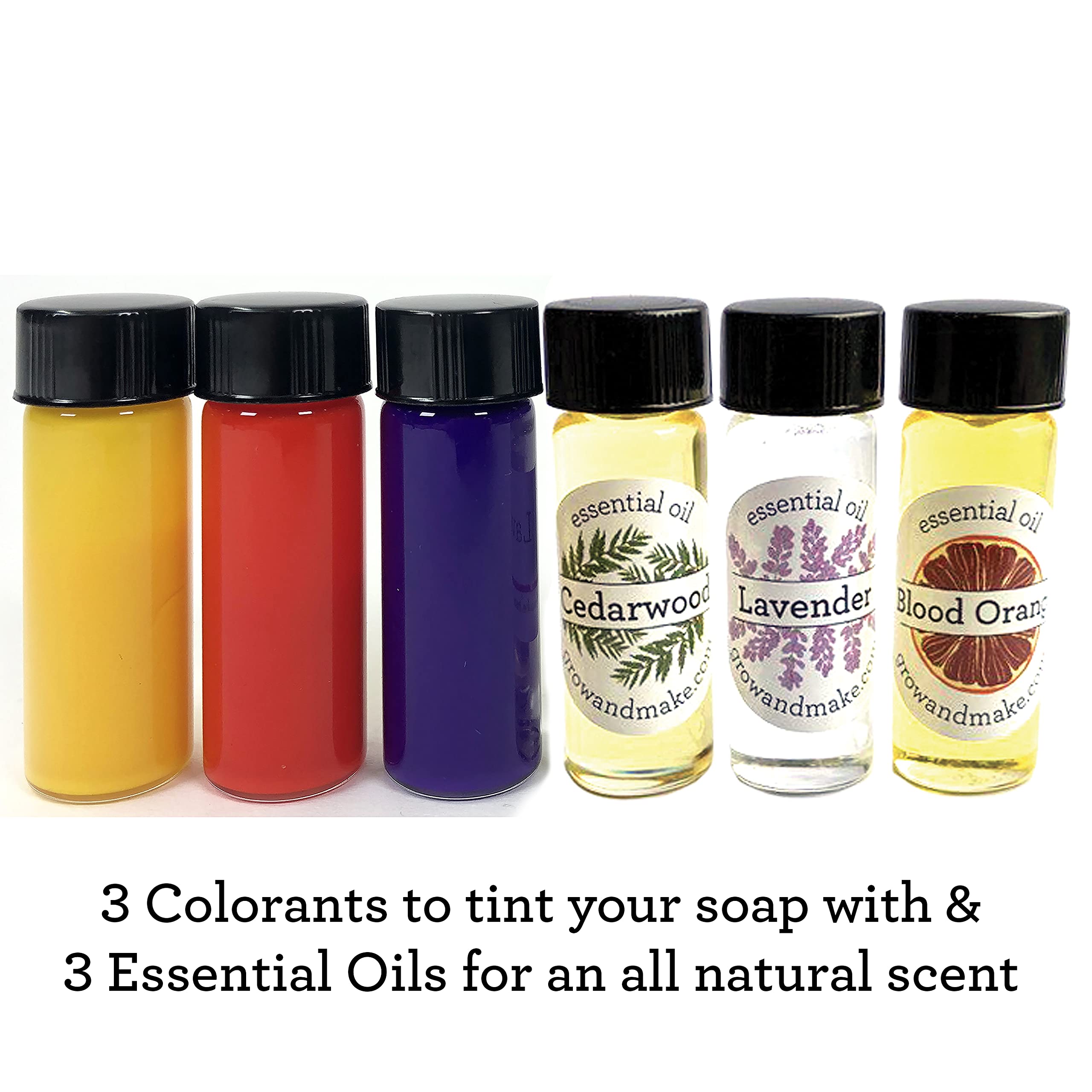 Grow and Make DIY Deluxe Goat Milk Soap Making Kit - Learn how to make your own soap at home!