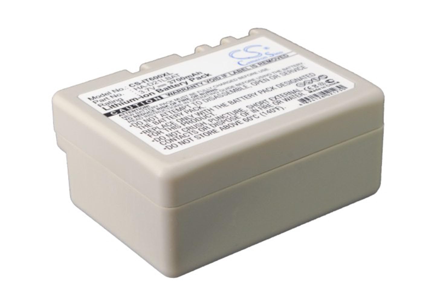 VINTRONS 3700mAh Replacement Battery for CASIO HA-D21LBAT