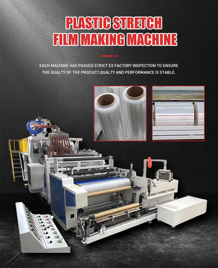 Single-Layer Blown Film Production Line β Plastic Extruder for Cling Film Manufacturing