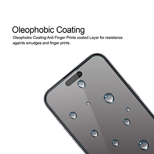 Supershieldz (2 Pack) (Privacy) Anti Spy Screen Protector Designed for iPhone 14 Pro (6.1 inch), Tempered Glass, Anti Scratch, Bubble Free